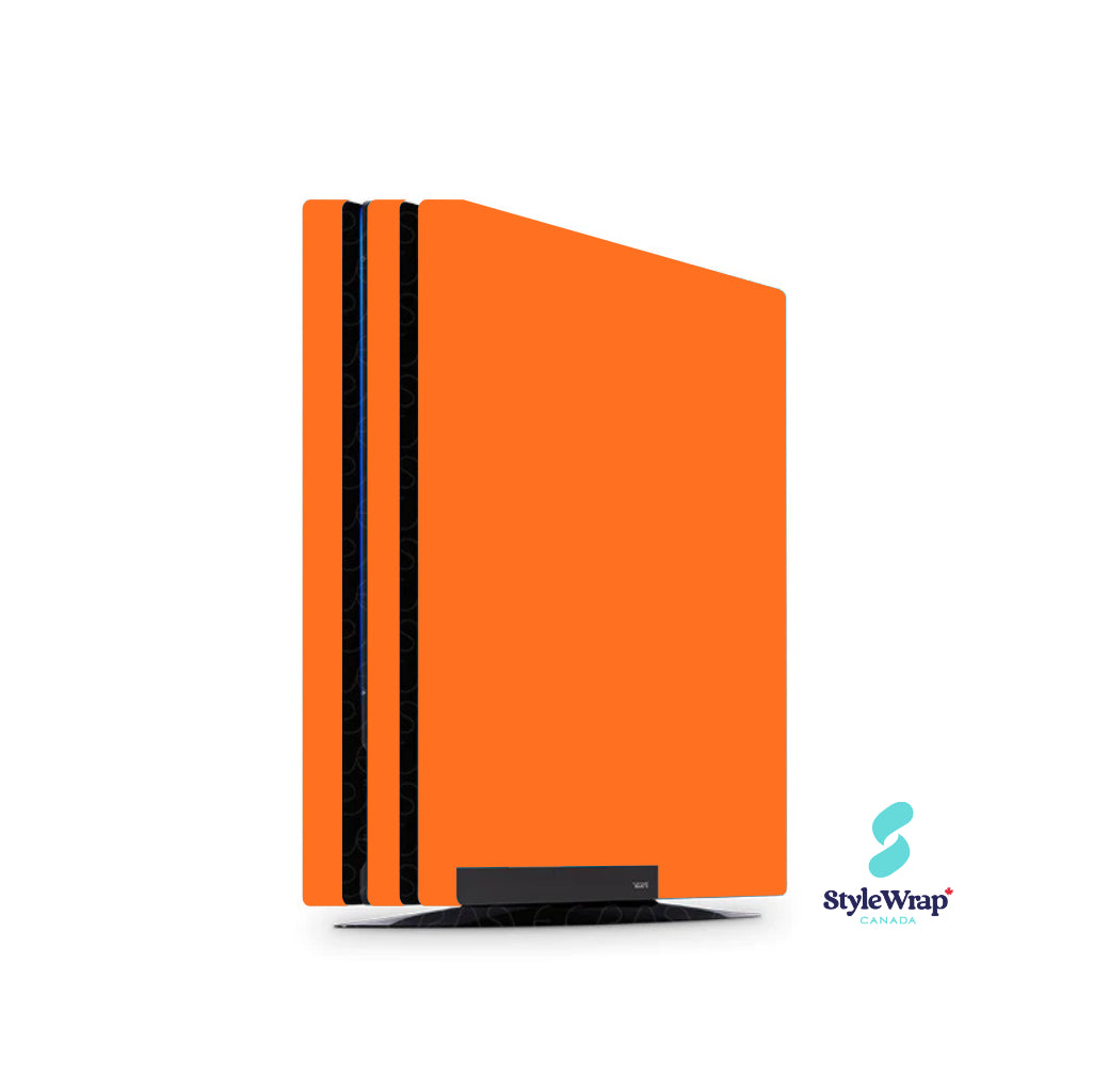 PlayStation 4 Skin Wrap - Orange