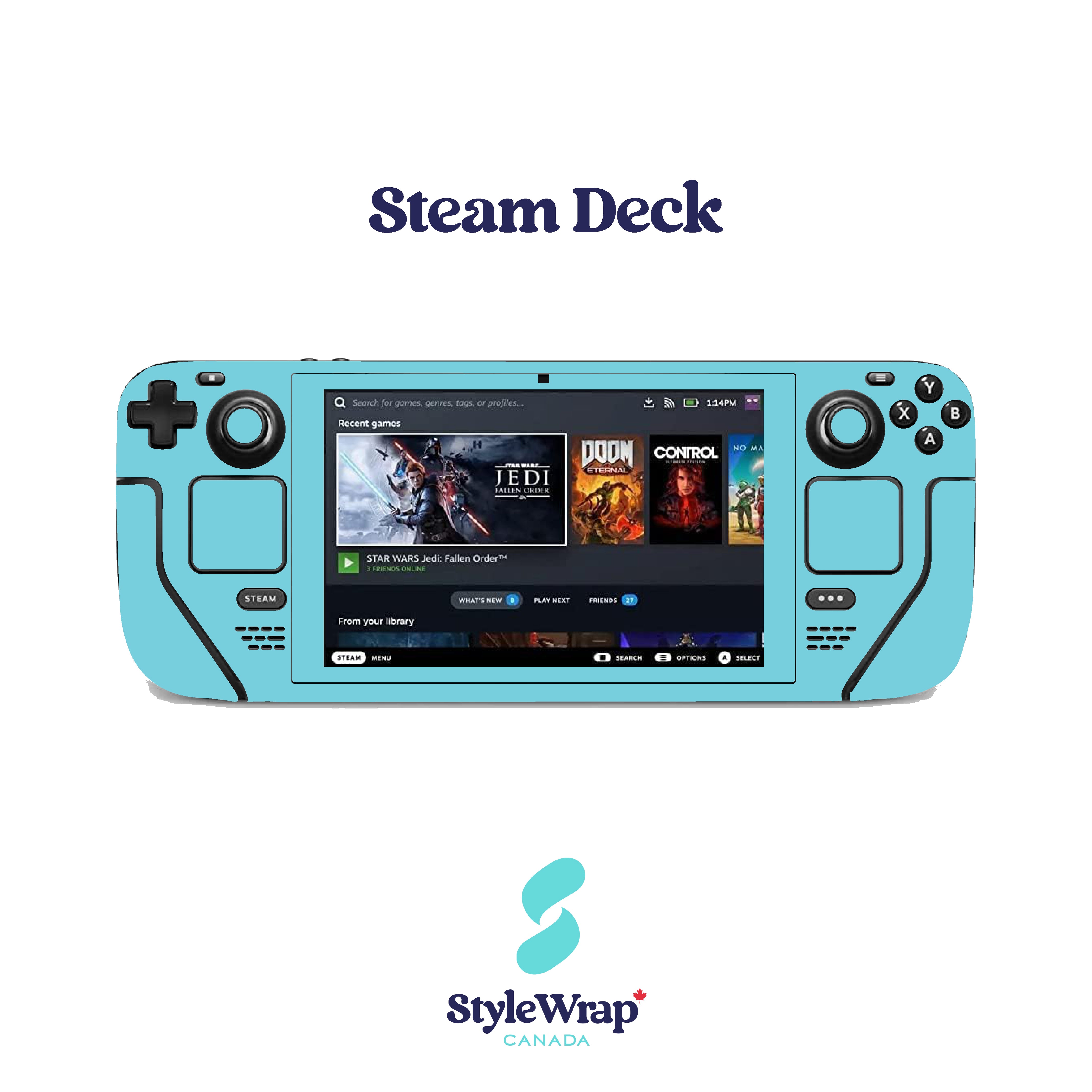 Steam Deck Skin - Clouds