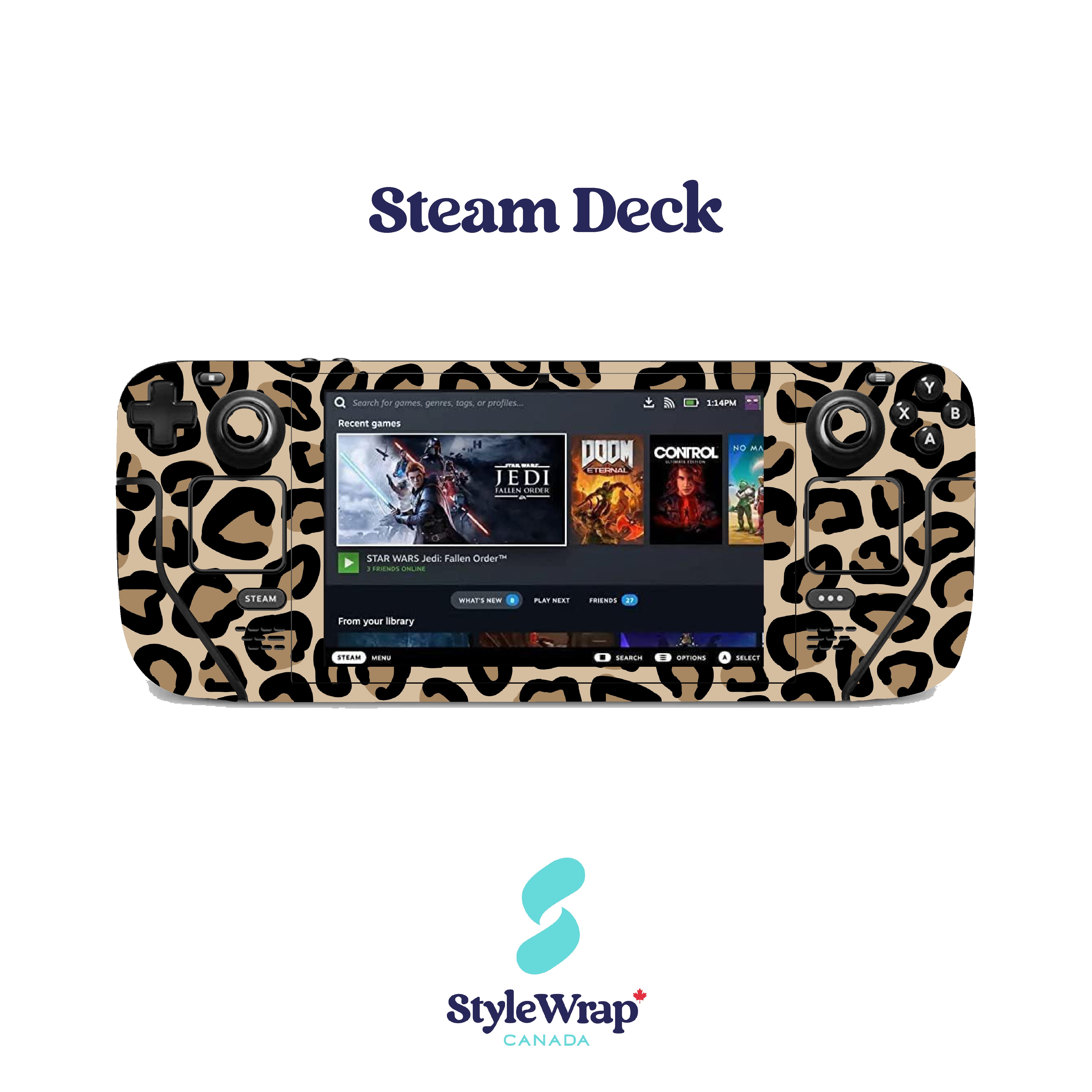 Steam Deck Skin - Leopard