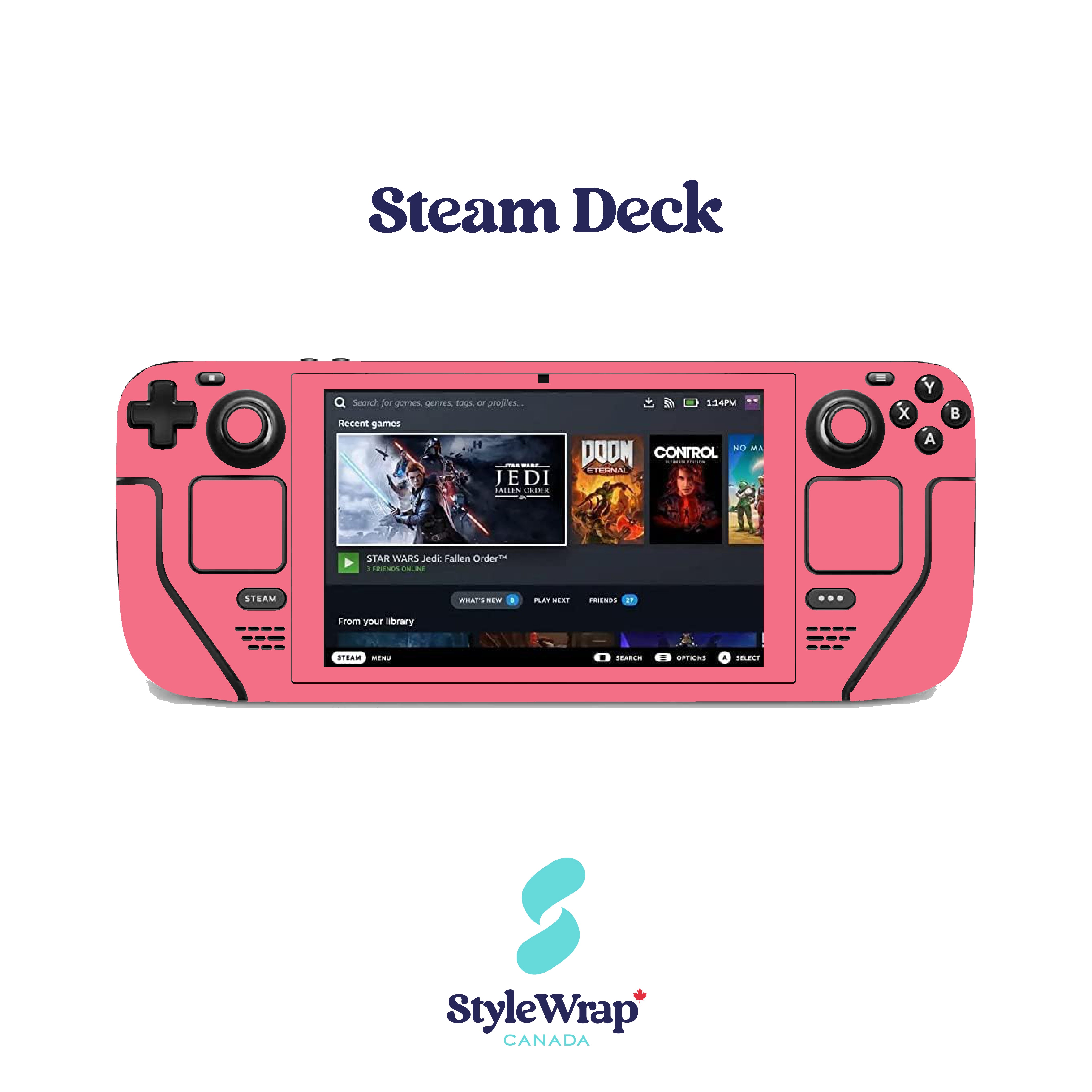 Steam Deck Skin - Rose