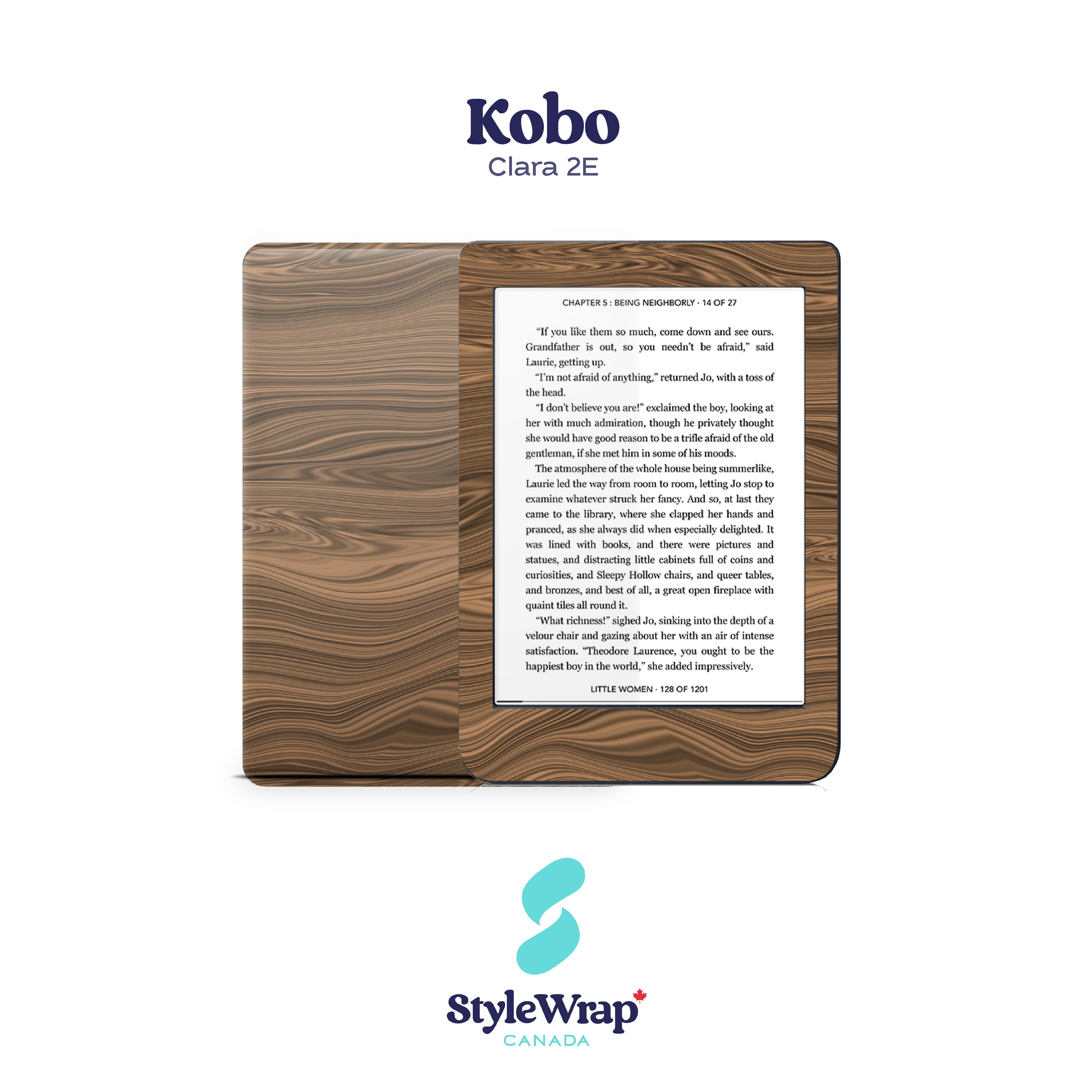 Kobo Skin Wrap - Wood