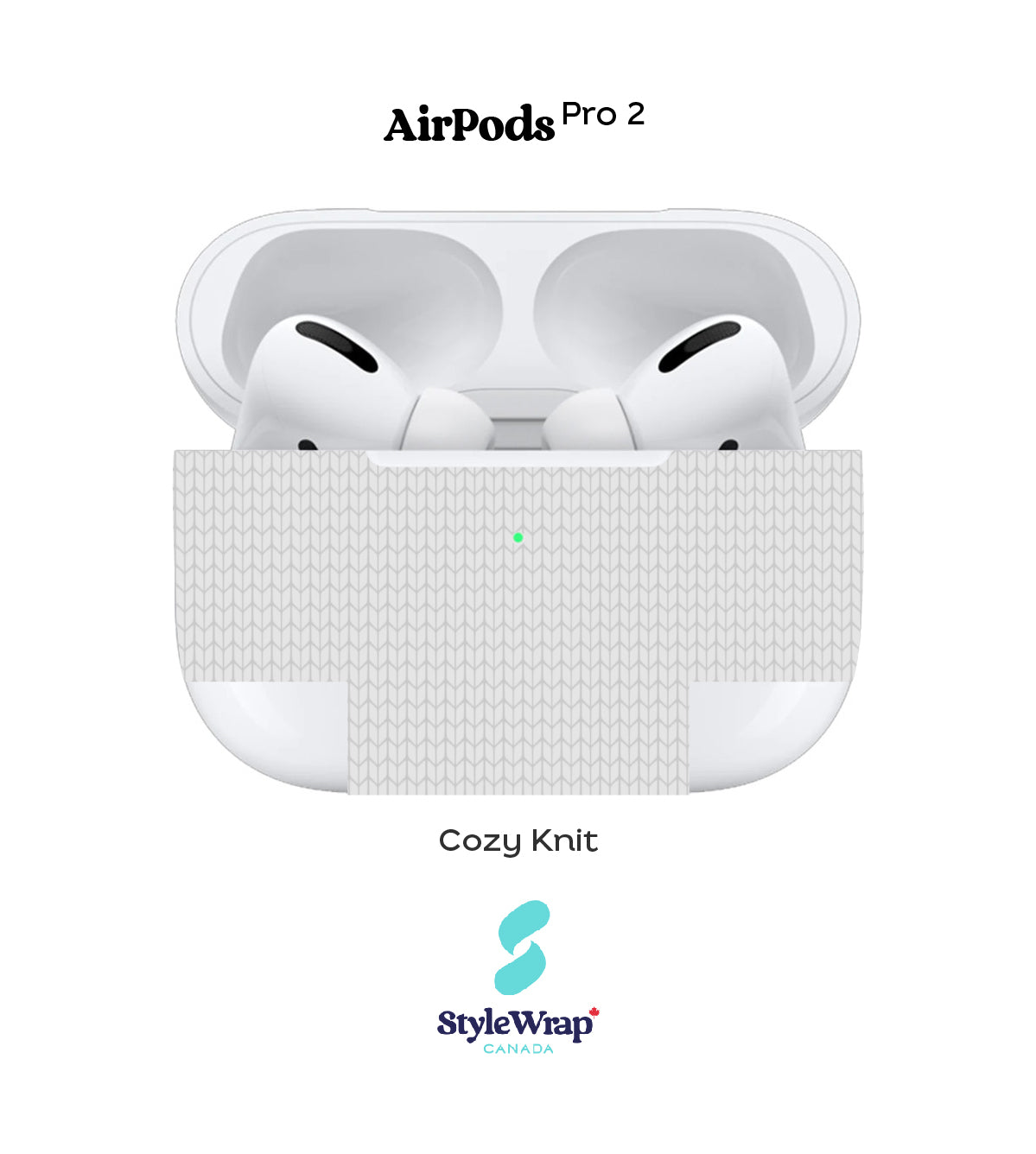 AirPods Skin Wrap - Cozy Knit