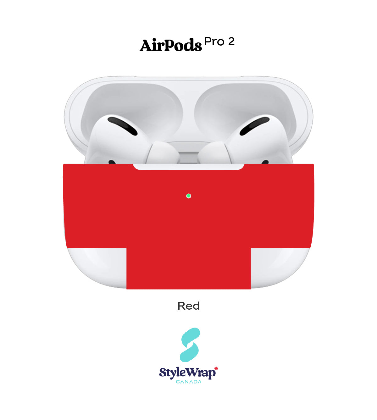 AirPods Skin Wrap - Red
