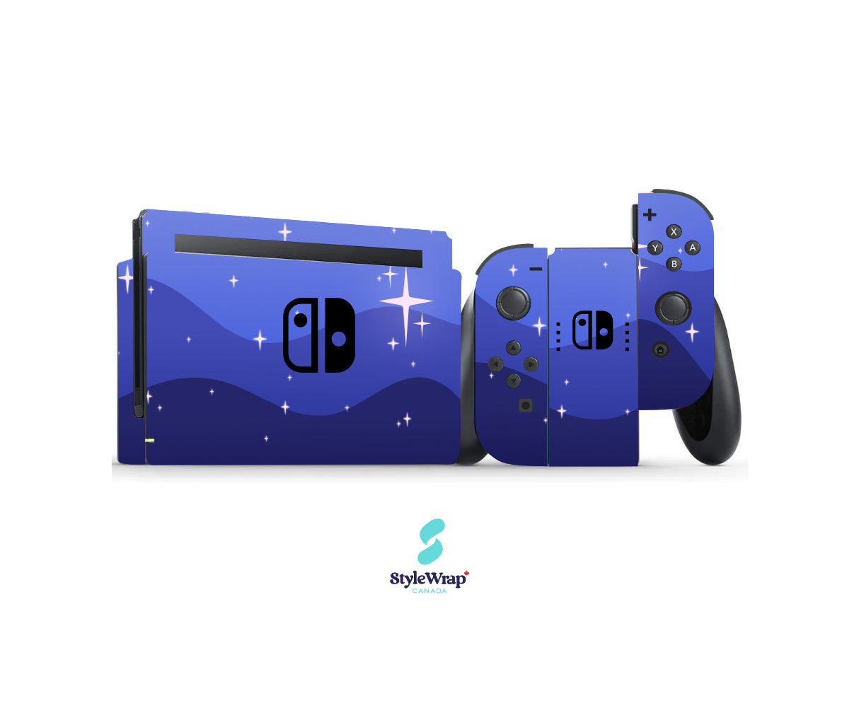 Nintendo Switch Skin Wrap - Whimsical Geometric