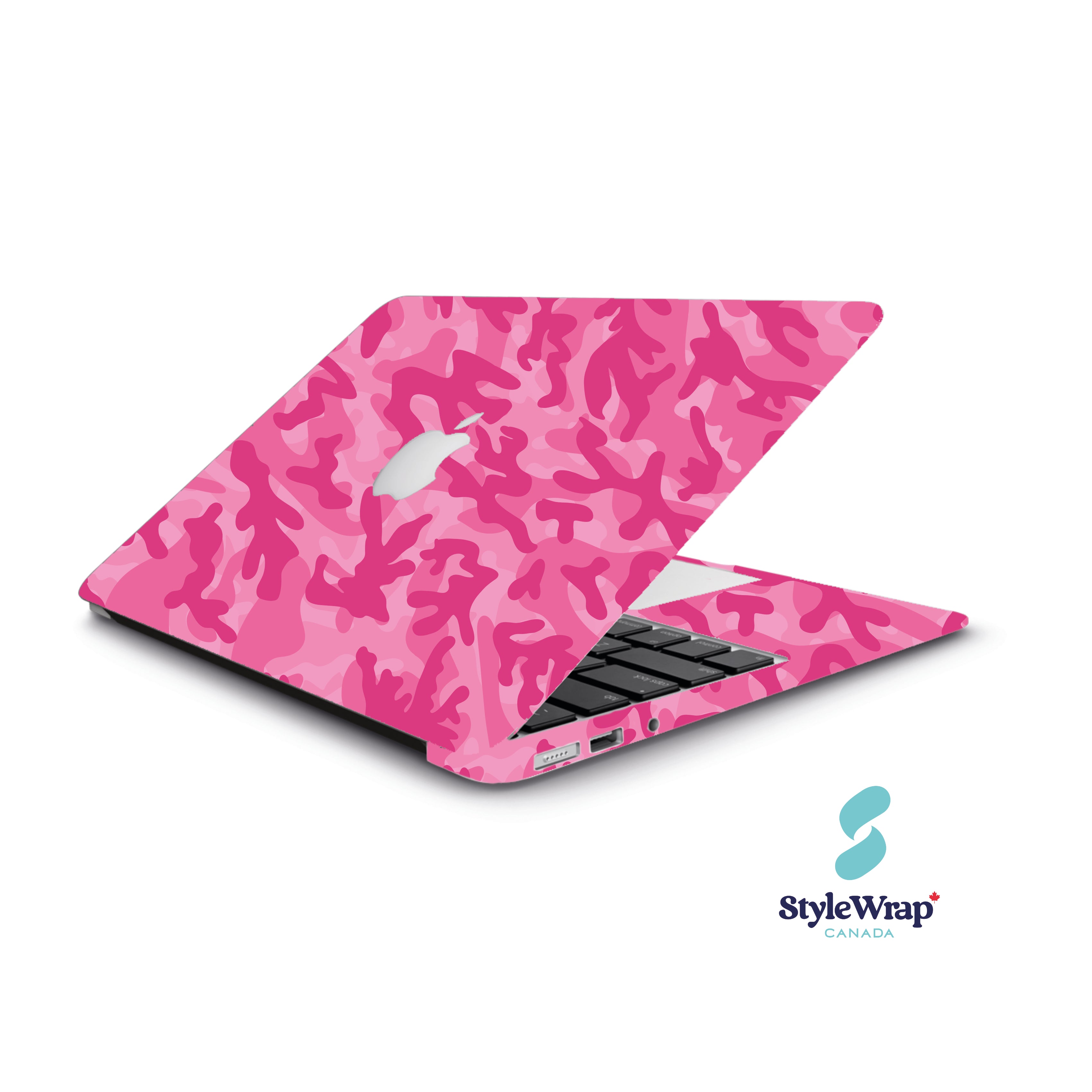 MacBook Air Skin Wrap - Pink Camo