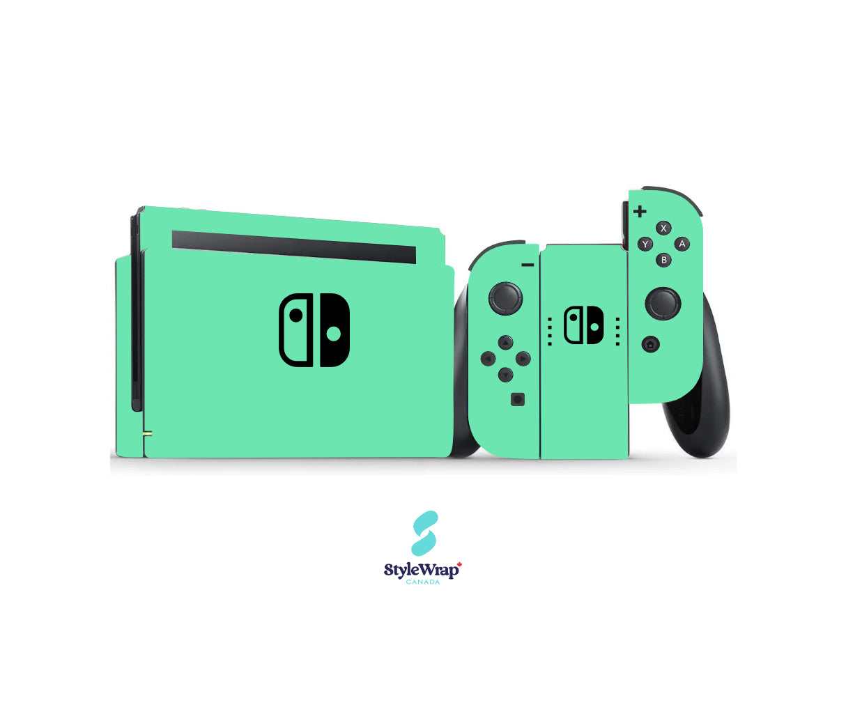 Nintendo Switch Skin Wrap - Seafoam Green