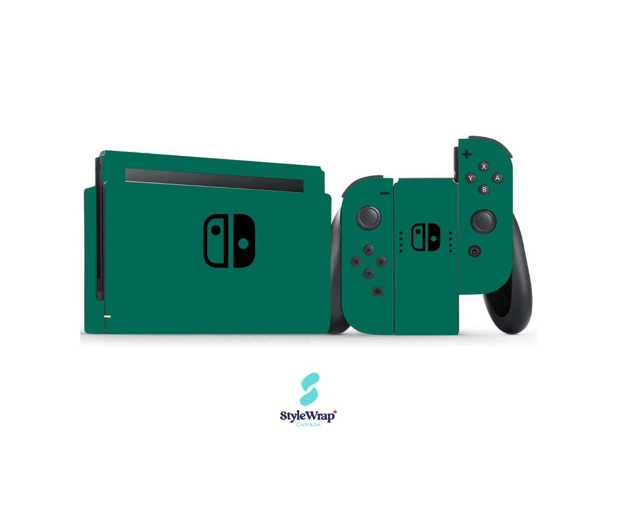 Nintendo Switch Skin Wrap - Green