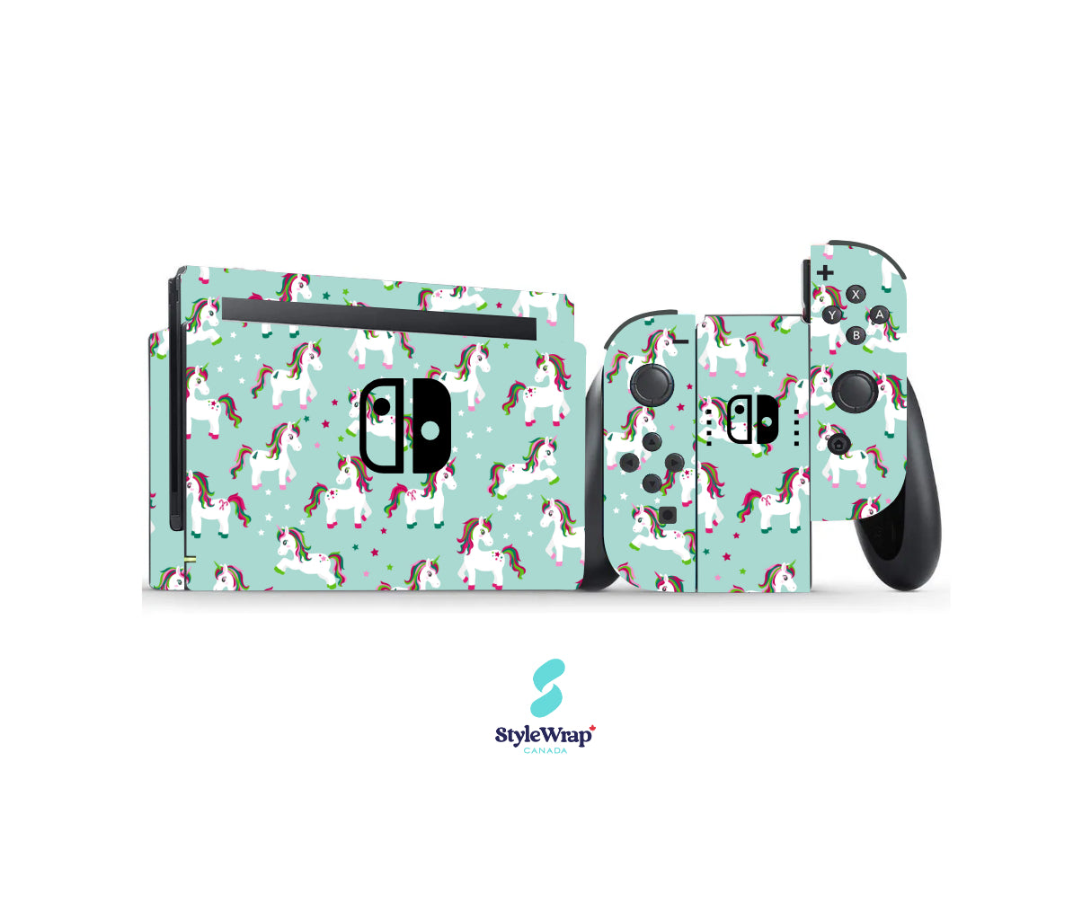 Nintendo Switch Skin Wrap - Unicorn