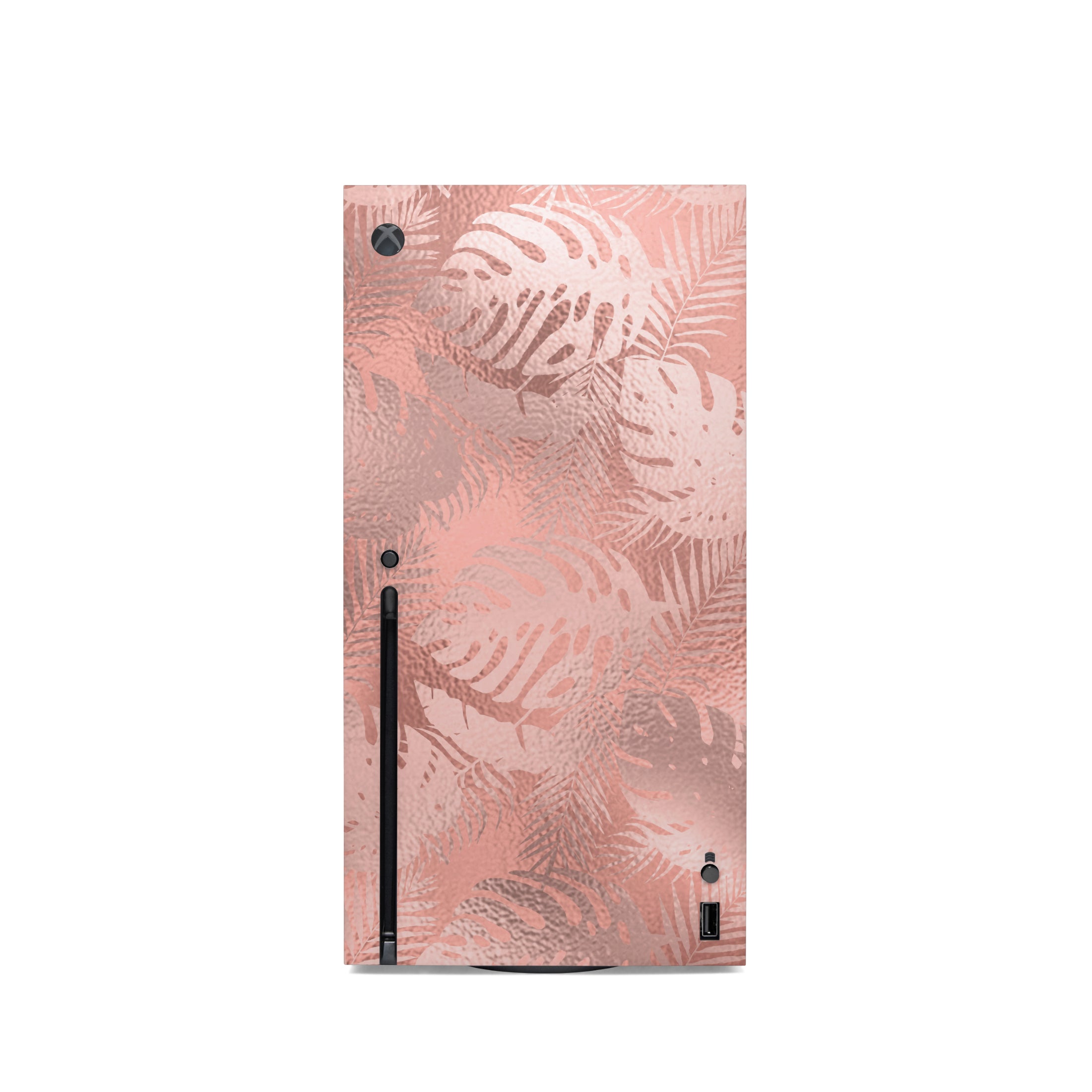 Xbox Series X Skin Wrap - Tropical Rose Gold
