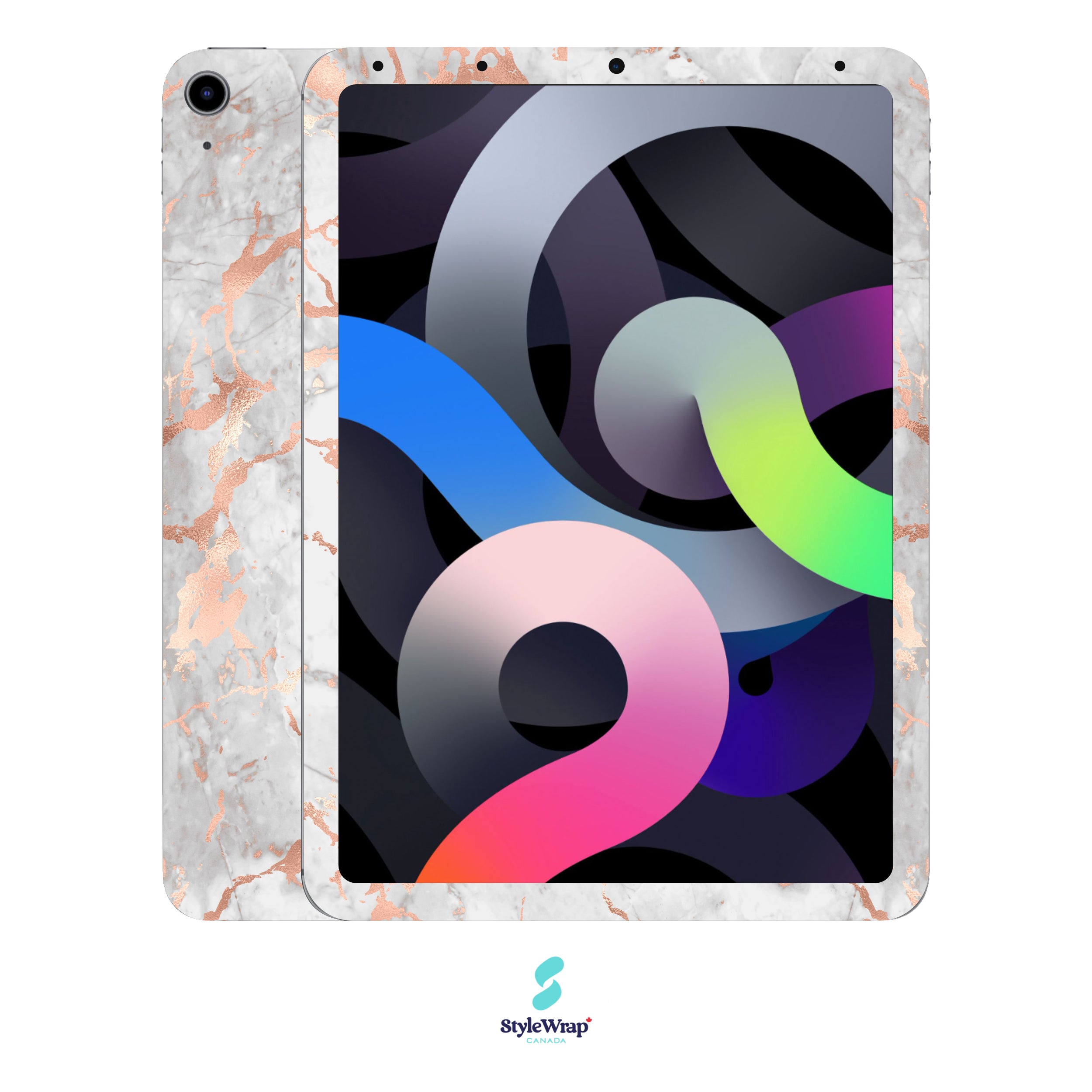 iPad Skin Wrap - Rose Gold Marble