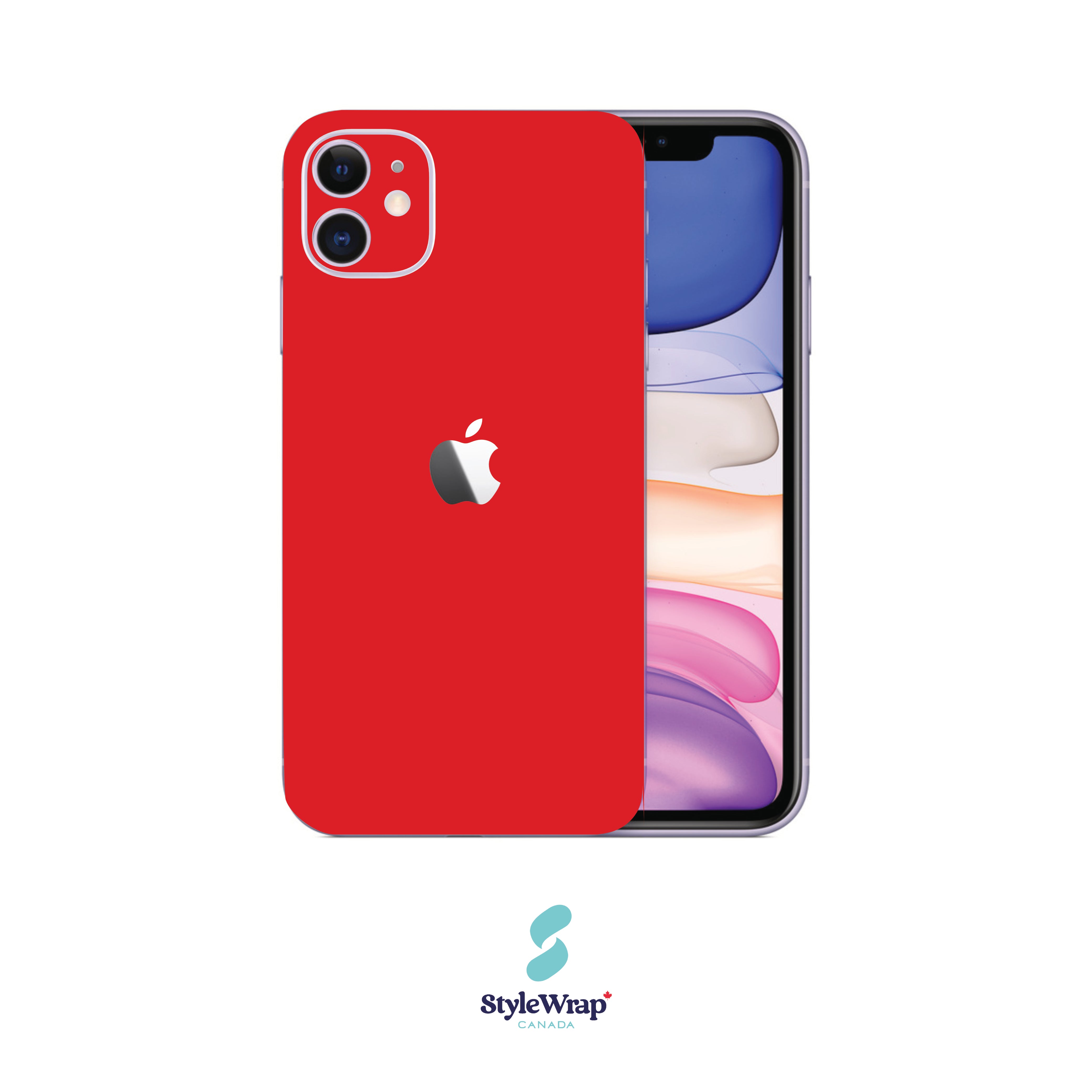 iPhone Skin Wrap - Red